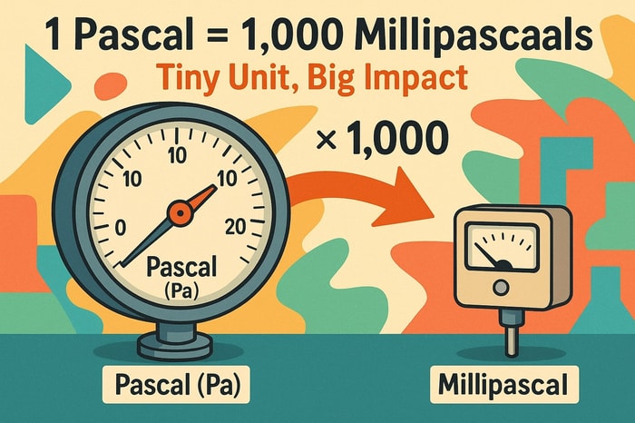 Pascal to Millipascal Converter - JetCalculator