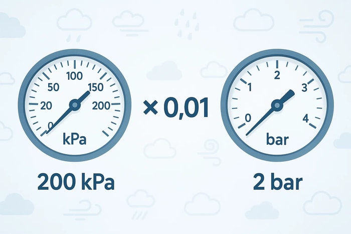 200 Kpa In Bar