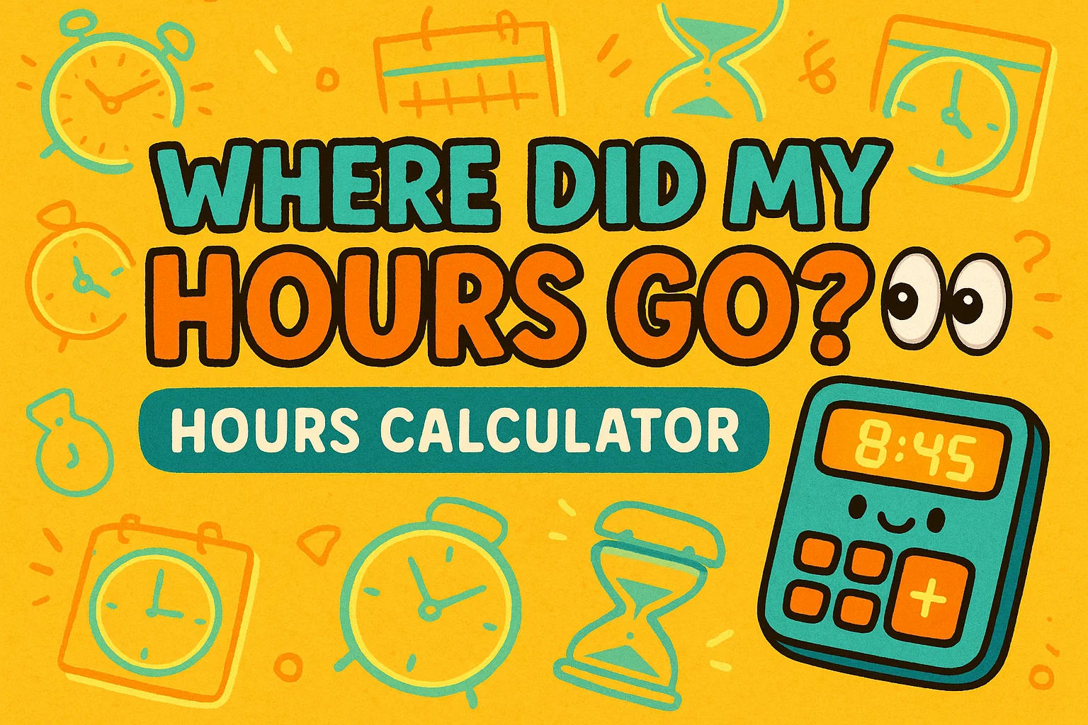 Hours Calculator - JetCalculator