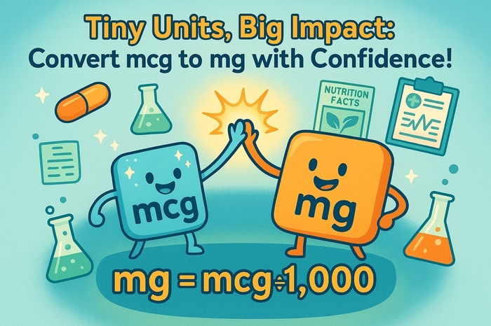Micrograms to Milligrams Converter - JetCalculator