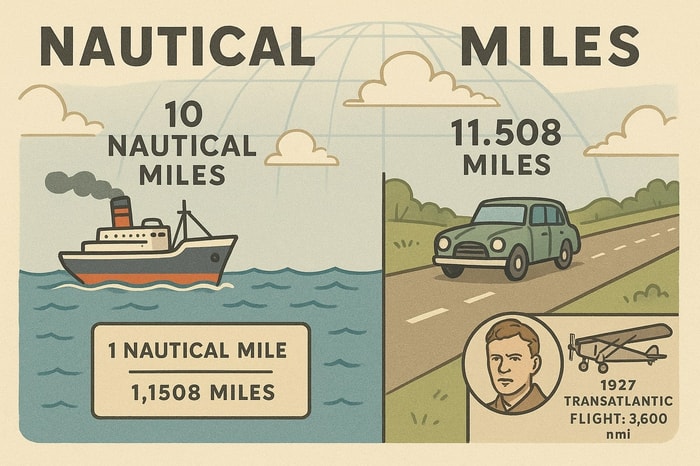 Nautical miles to Miles Converter - JetCalculator