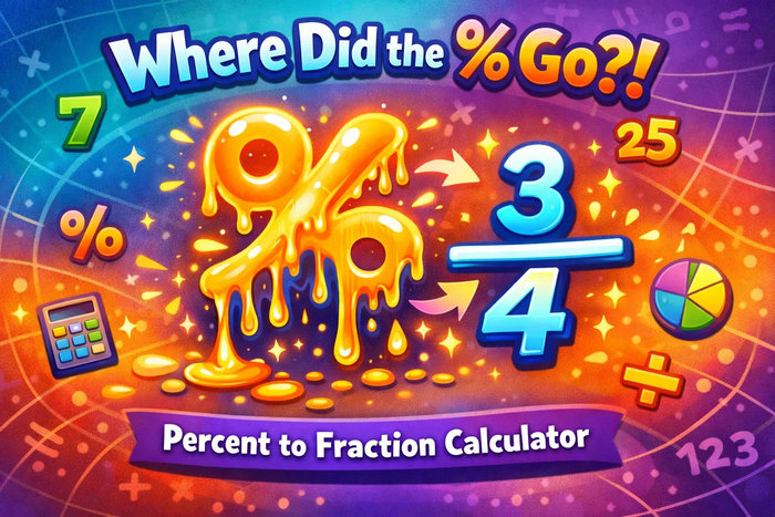 Percent to Fraction Calculator: Convert Percentage to Fraction Fast ...
