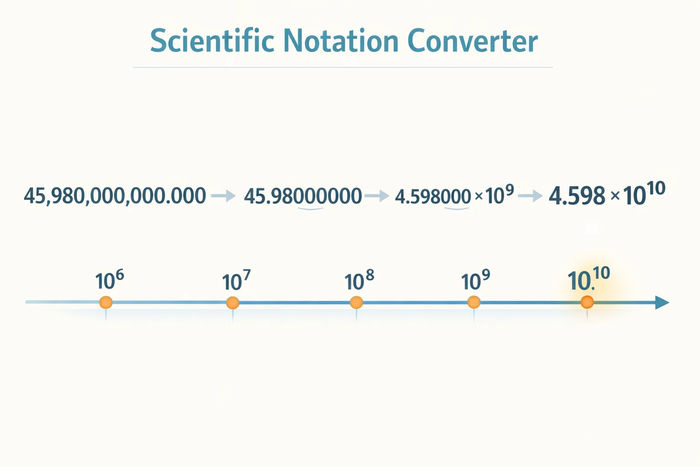 Scientific Notation Converter - JetCalculator