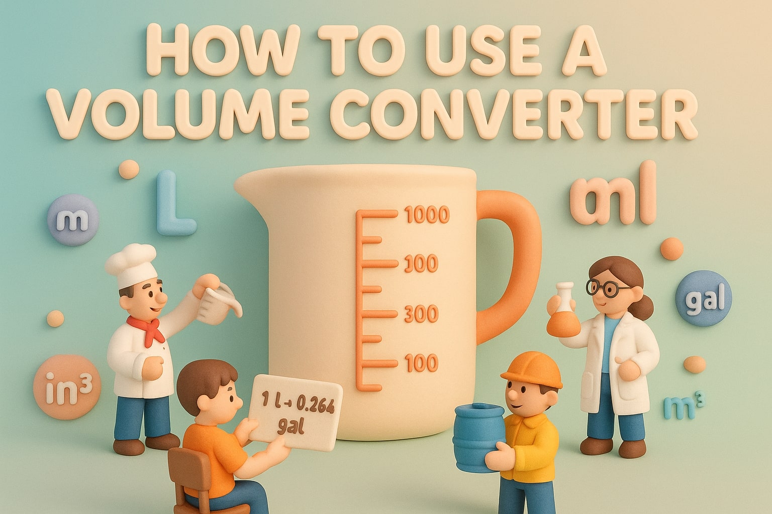 Volume Converter - JetCalculator