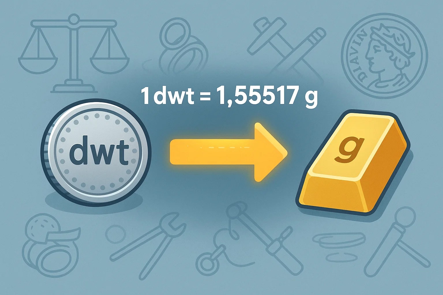 Pennyweights to Grams Converter - JetCalculator