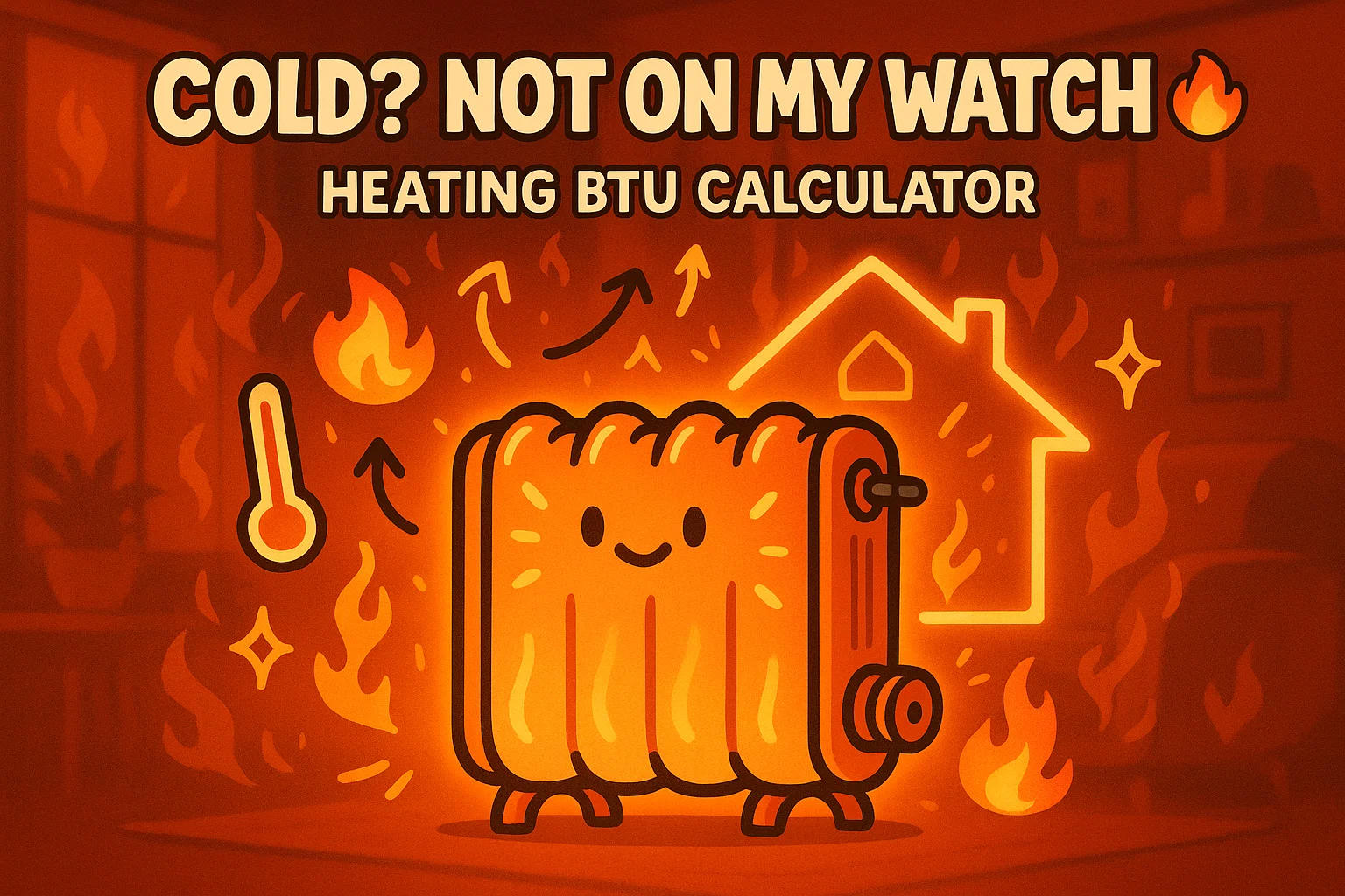 Heating BTU Calculator - JetCalculator